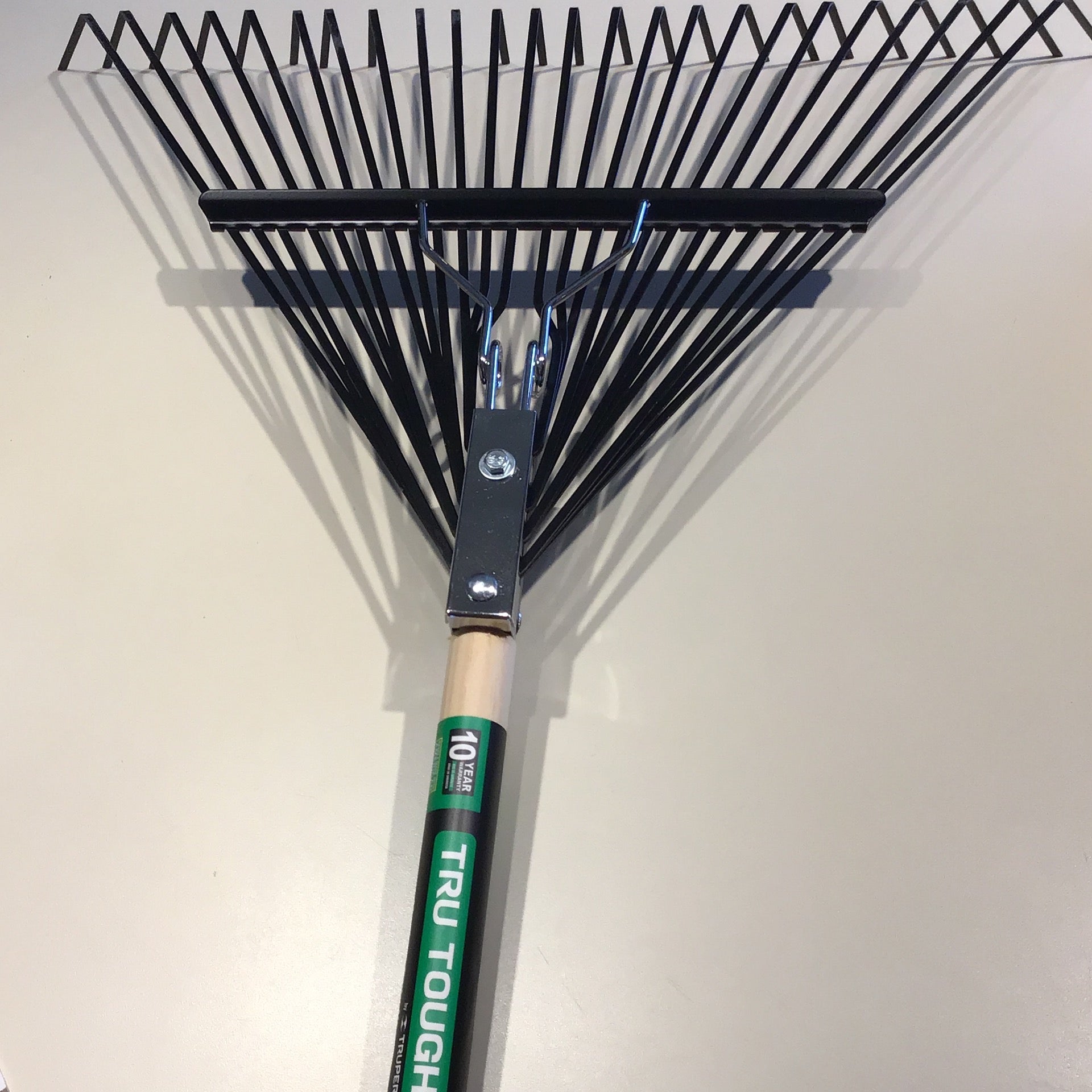 Rake - Rake Spring 24T Tru-Tough Steel Leaf Rake With Wood Handle | C.D ...