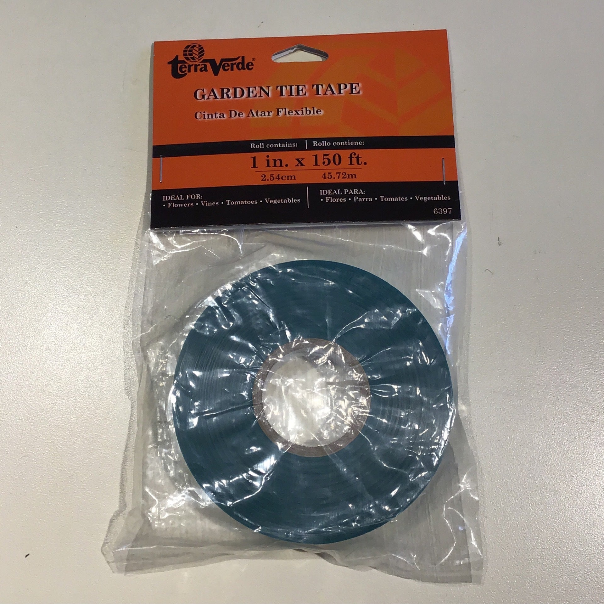 Garden Stretch Tie Tape Green - 1"x150" Long | C.D.S. Nursery & Landscaping